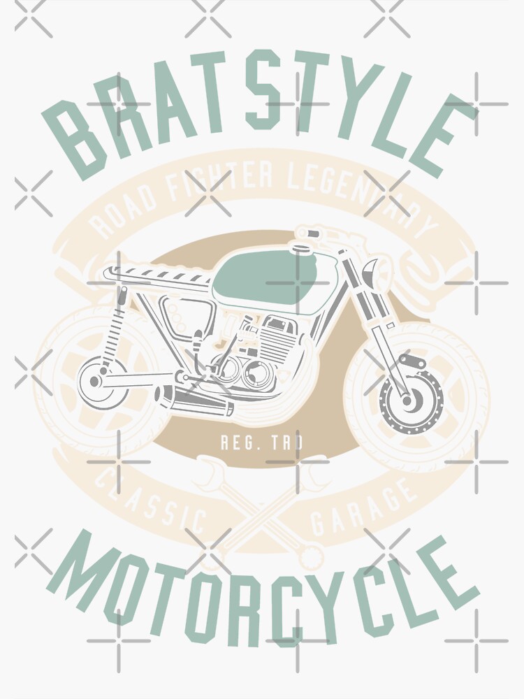 "Brat Style" Sticker for Sale by Red-Samurai | Redbubble