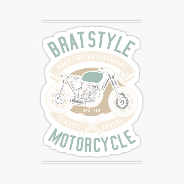"Brat Style" Sticker for Sale by Red-Samurai | Redbubble