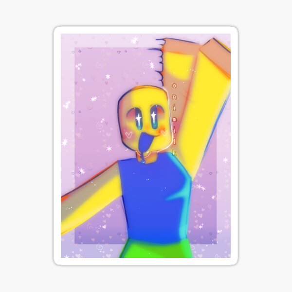 "NOOB!" Sticker for Sale by Onimilk-Chan | Redbubble