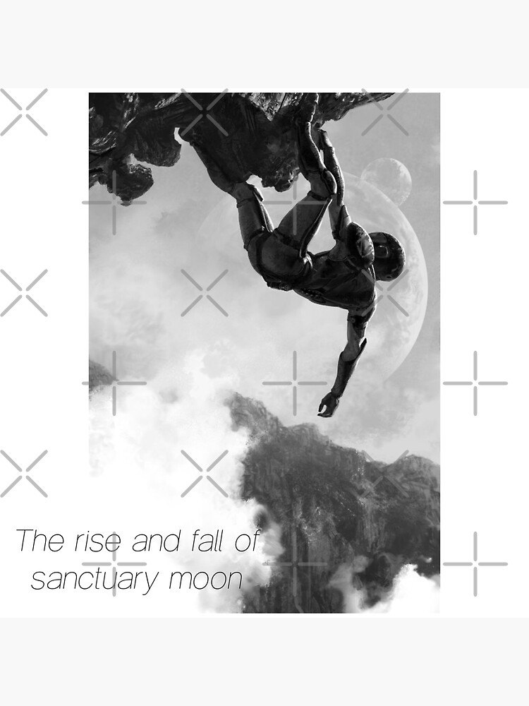 "Rise and fall of sanctuary moon 4" Sticker for Sale by 2classic ...