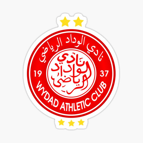 "WYDAD ATHLETIC CLUB -WAC-" Sticker for Sale by Bubblestore21 | Redbubble