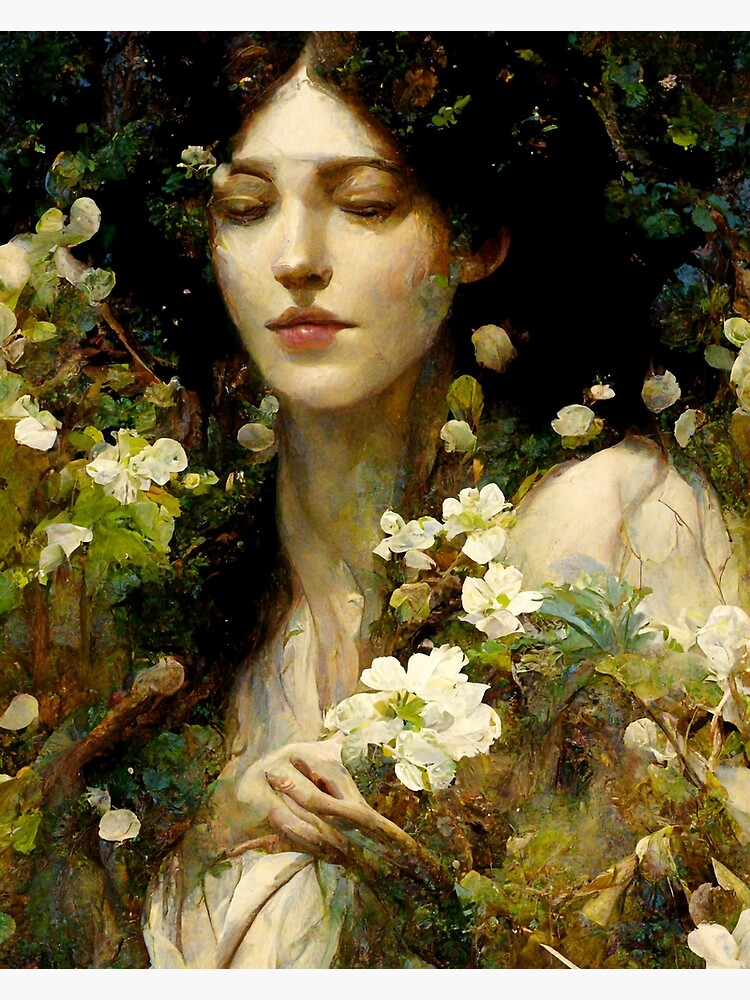 "Forest Goddess" Poster for Sale by MentalSynthetic | Redbubble