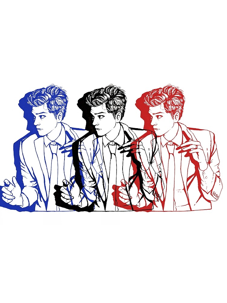 "Triple Gee" T-shirt for Sale by darbydraws | Redbubble | mcr graphic t-shirts - hesitant alien ...