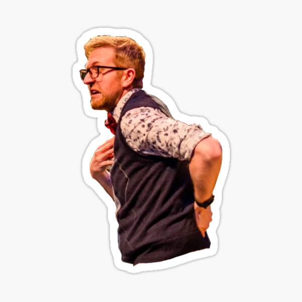 "Who are you? Who am I? " Sticker for Sale by Empress-merch | Redbubble