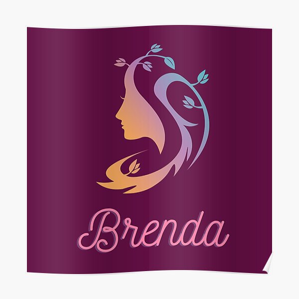 "Brenda Name Epic Feminine Woman, Girl, Lady, Birthday, Celebration ...