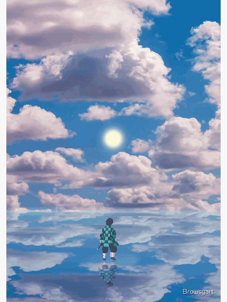 "inside tanjiro kamado heart / demon slayer anime charachter art ...