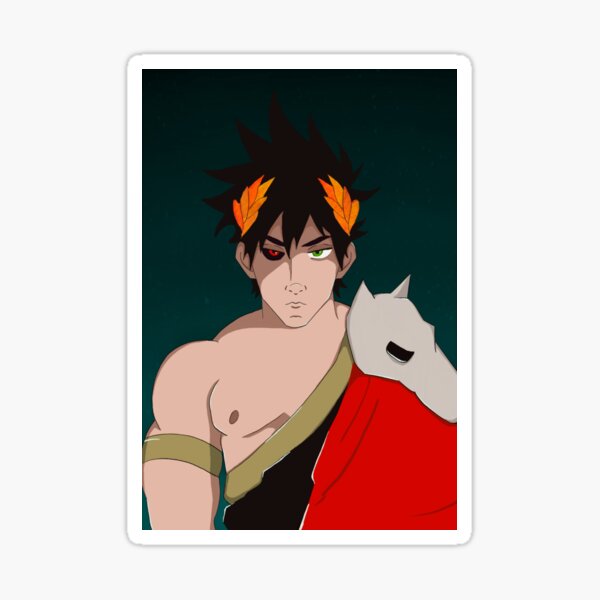 Zagreus From The Game Hades Sticker For Sale By Kelso Redbubble