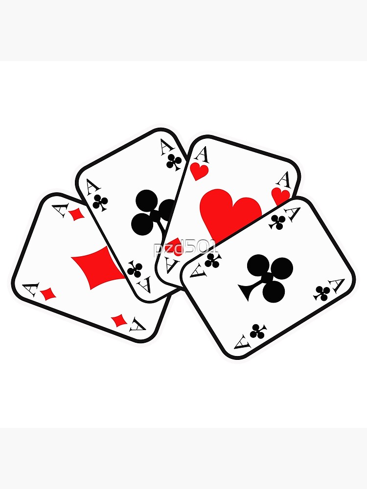 "Kriegsmarine U-Boot U-107 - 4 Asse weißer Rand - Clean Style" Poster ...