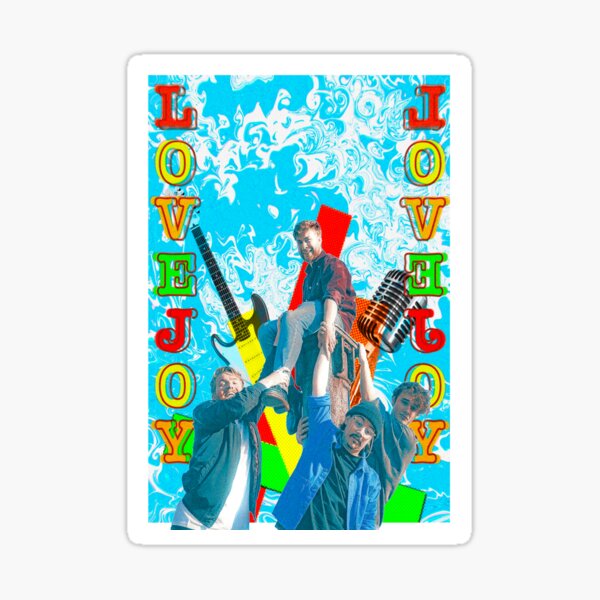 "LoveJoy Band Poster " Sticker for Sale by -Kelso- | Redbubble