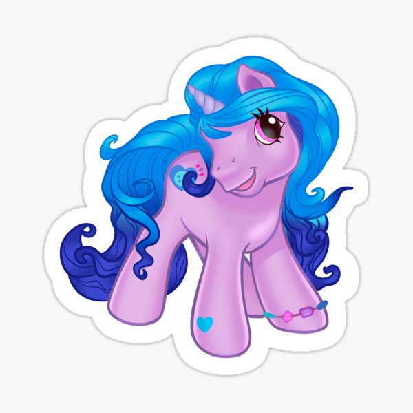 "Childhood Izzy" Sticker for Sale by AlanisArt | Redbubble