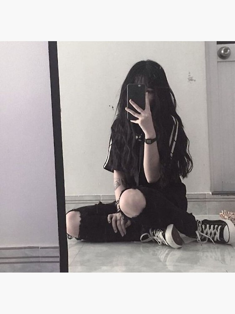 "emo sad princess" Sticker for Sale by emoartwork | Redbubble