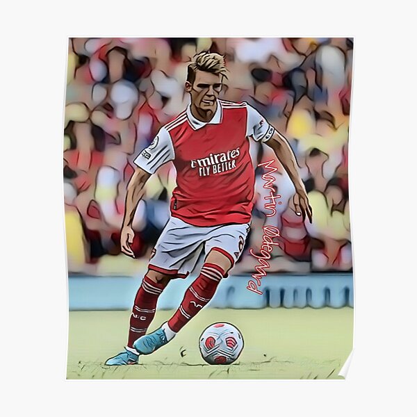 "Martin Odegaard - Arsenal Wizard " Poster for Sale by SportFamily ...