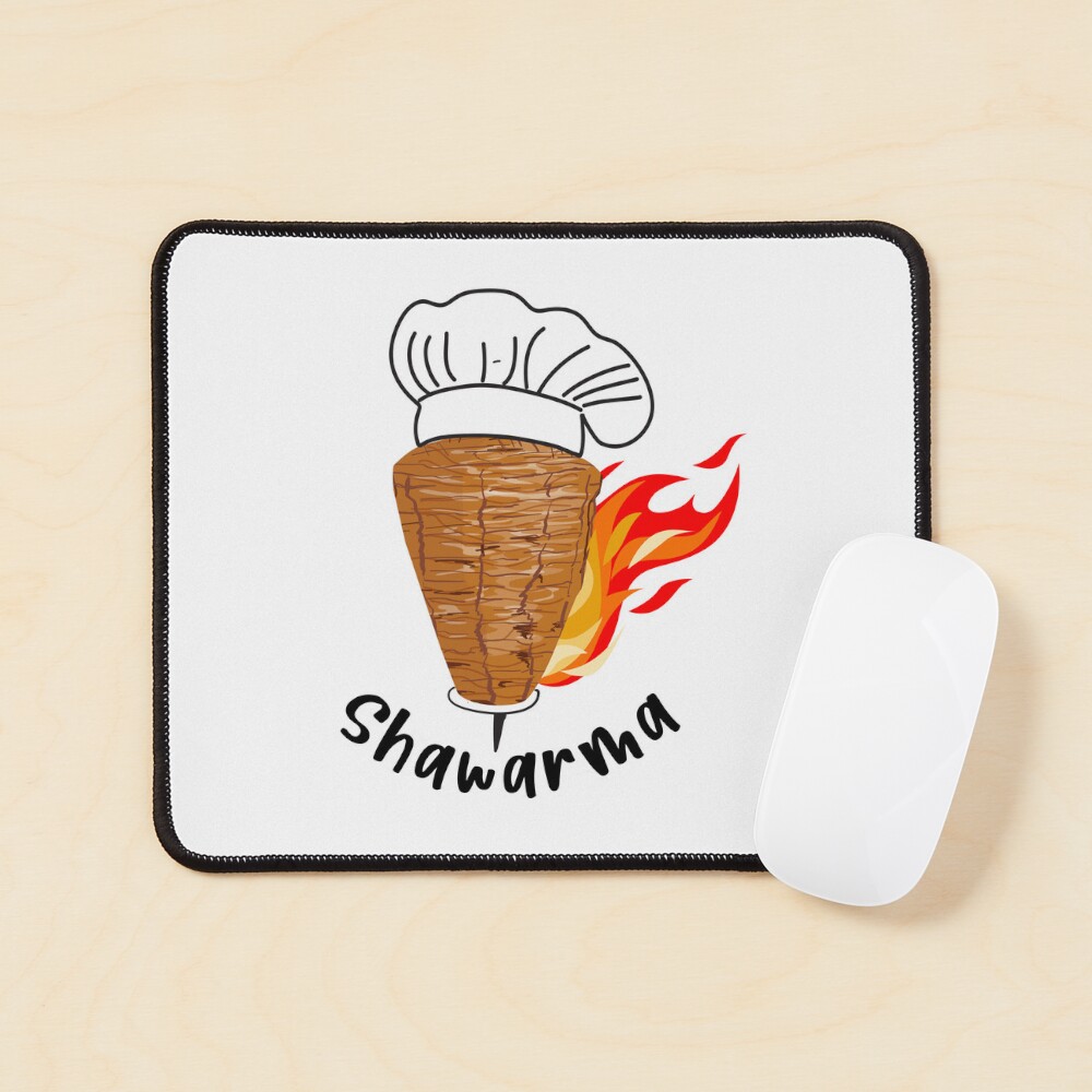 "Shawarma logo." Sticker for Sale by HakanKACAR2014 | Redbubble