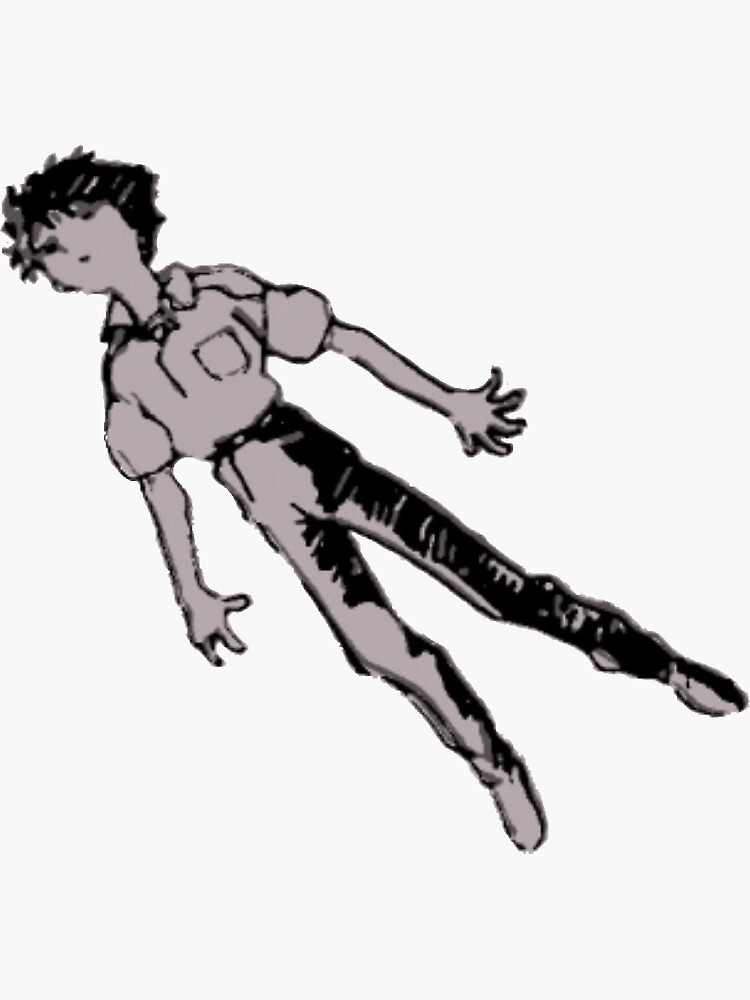 "Shinji- Perfect Freedom" Sticker for Sale by Griffinfinite | Redbubble