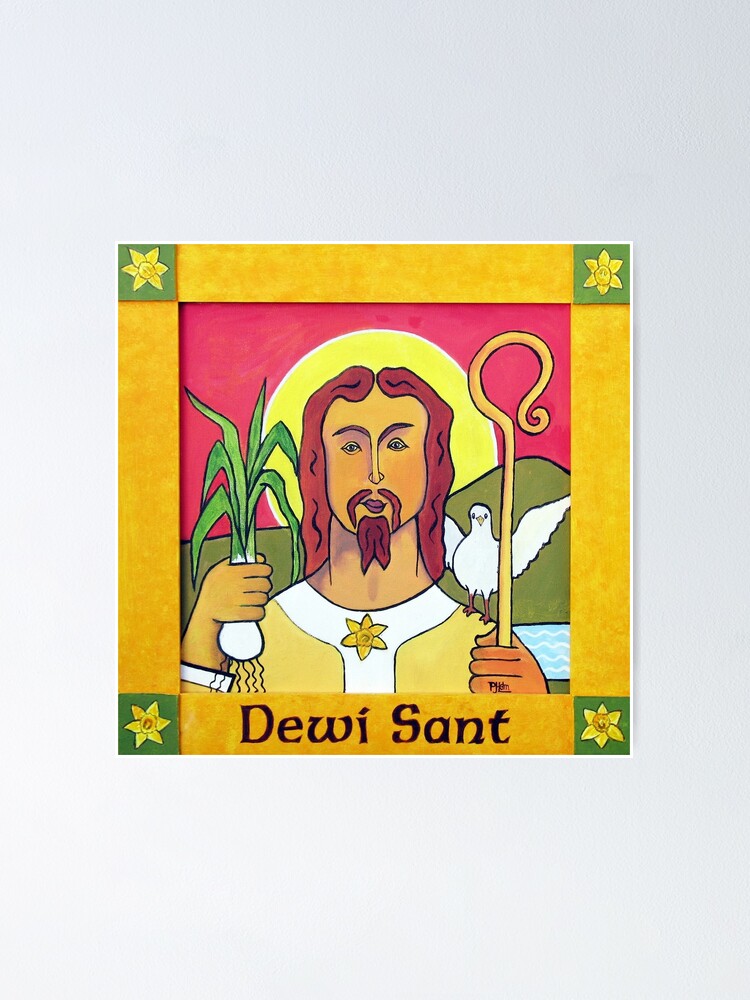 "Saint DAVID" Poster for Sale by paulhelm | Redbubble