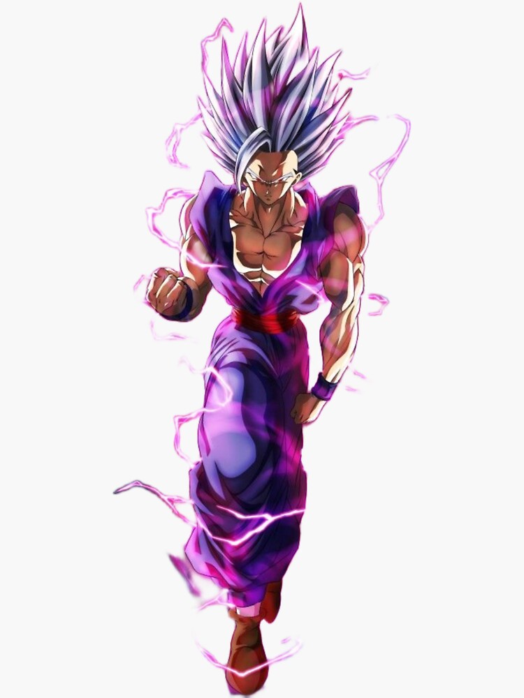 "Gohan beast final form " Sticker for Sale by ZORO-DESIGN | Redbubble