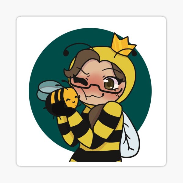 "Bee PFP" Sticker for Sale by UnBeeLeivable | Redbubble