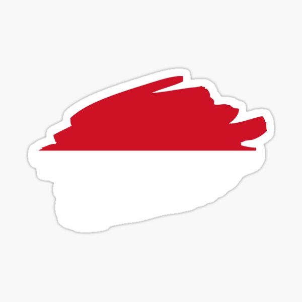 "Flag of Monaco - Monegasque flag" Sticker for Sale by Iloveflags ...