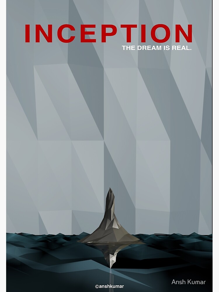 "Inception" Art Print for Sale by anshK | Redbubble