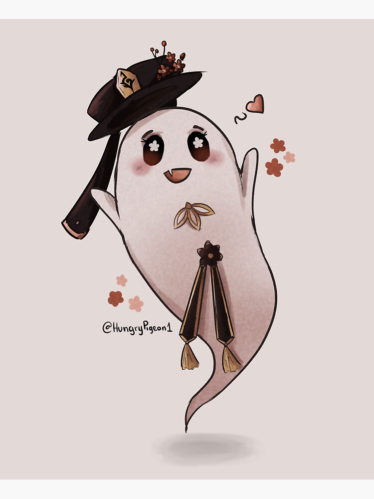 "Boo Tao - Genshin Impact" Sticker for Sale by HungryPigeon1 | Redbubble