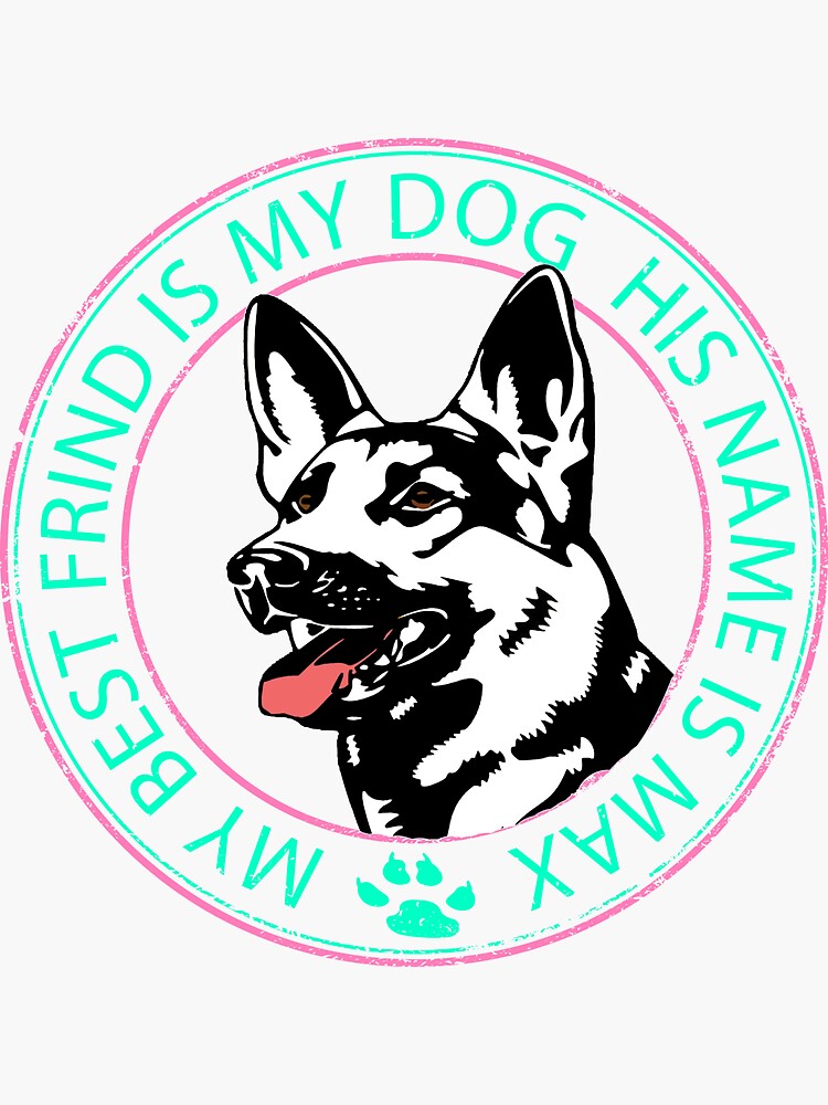 "DOG" Sticker for Sale by Ayoub-pro | Redbubble