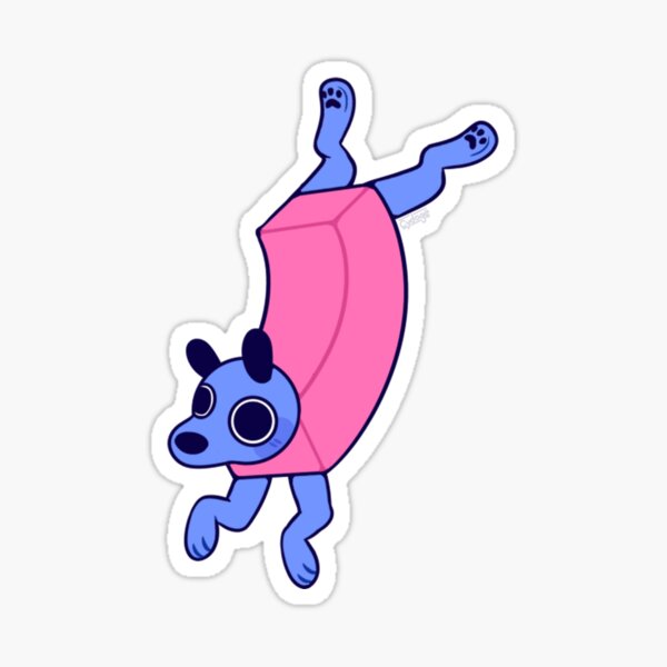 "Wobbled Dog " Sticker for Sale by Cydoge | Redbubble