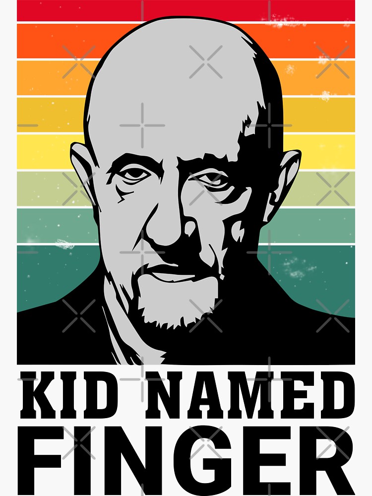 "Kid Named Finger" Sticker for Sale by Yaburu | Redbubble