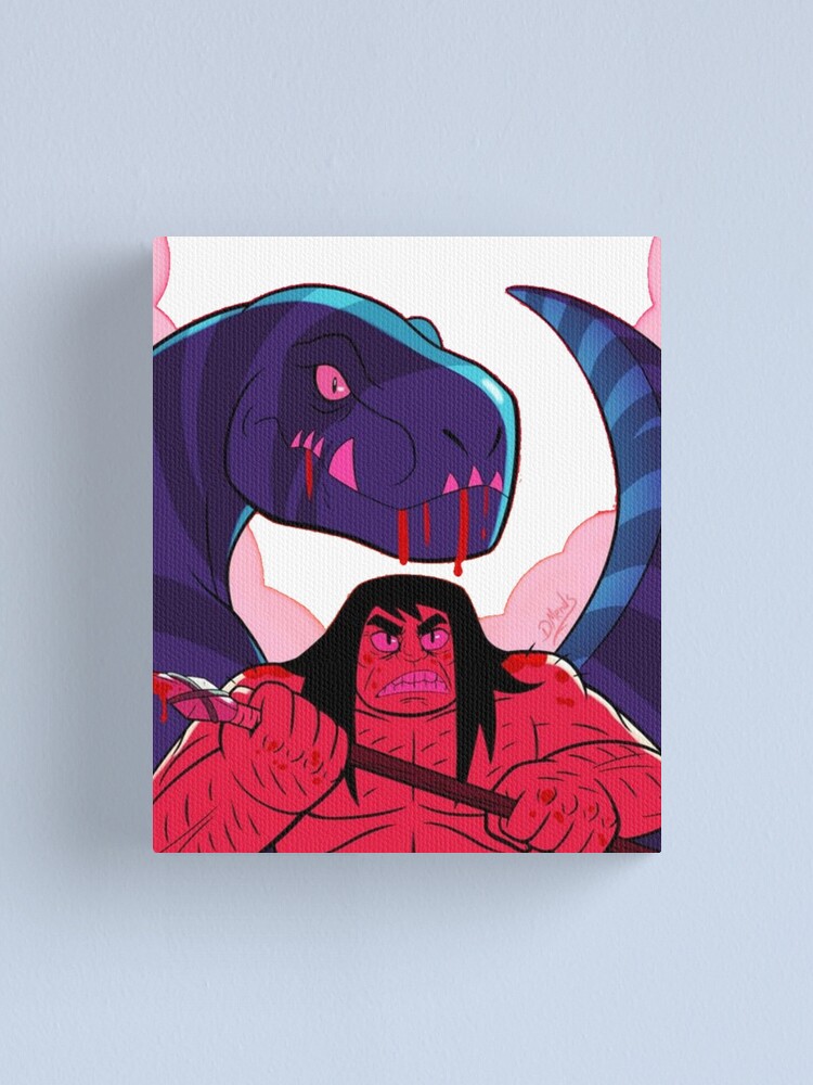 "genndy tartakovsky, t rex, fang, primal, spear, dinosaur, tartakovsky ...