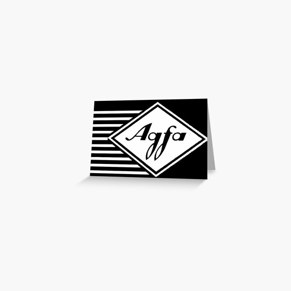 "old agfa film logo" Greeting Card for Sale by boxspring | Redbubble