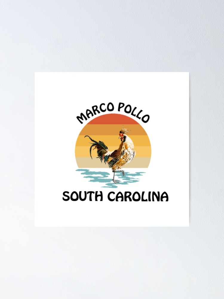 "Marco pollo gamecock " Poster for Sale by nvossku | Redbubble