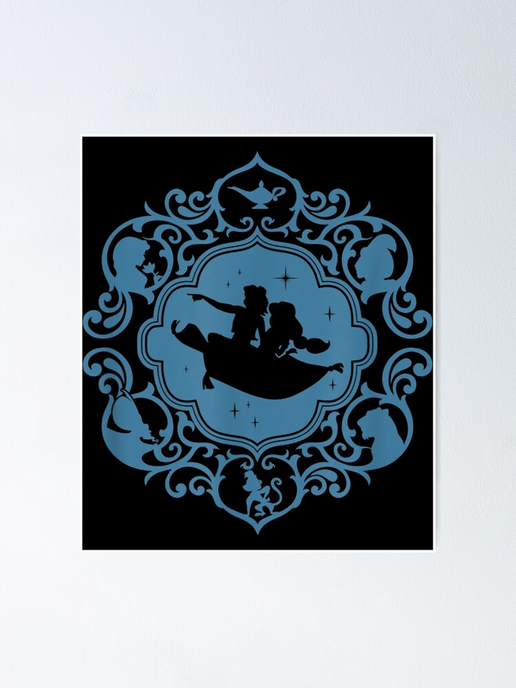 "Magic Carpet Ride Silhouette" Poster for Sale by DenisJoness | Redbubble