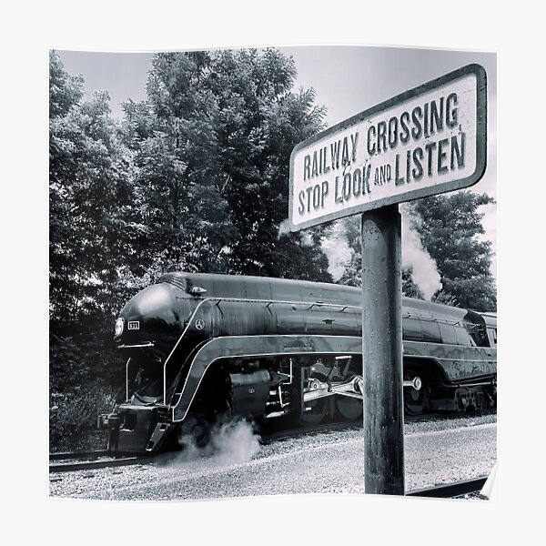 ""Stop, Look and Listen" | Norfolk and Western 611" Poster for Sale by ...