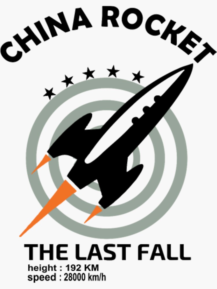"china rocket" Sticker for Sale by VicenteDecame | Redbubble