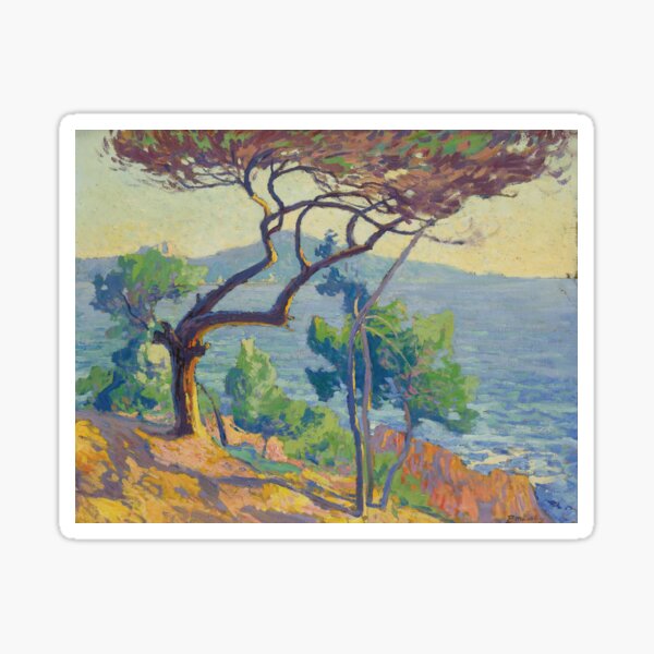 "Paul Madeline - Les Roches Rouges" Sticker for Sale by TeeARTHY ...