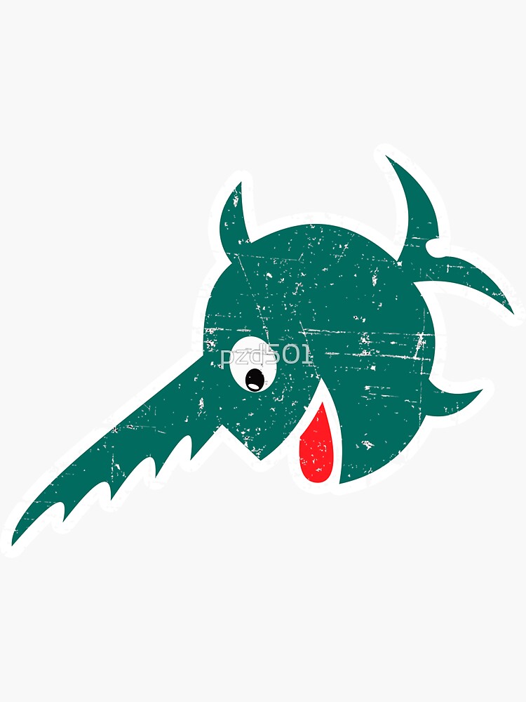 Sticker « Kriegsmarine U-boot 9e flottille - Poisson-scie qui rit ...