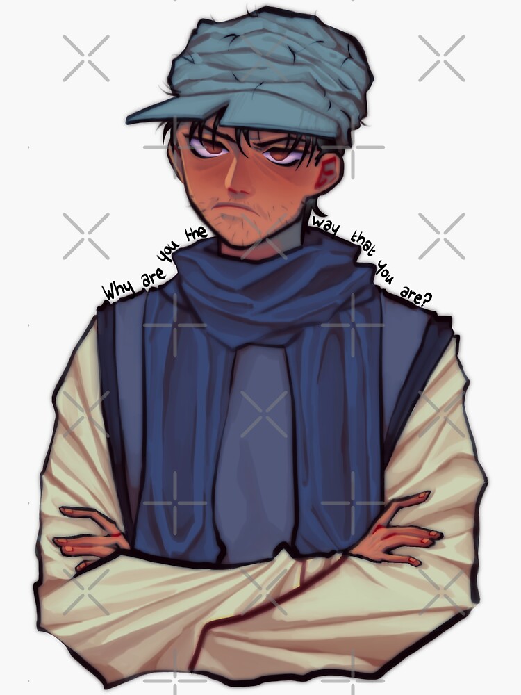 "unimpressed ging freecss" Sticker for Sale by leicul71 | Redbubble