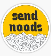 Send Noods: Stickers | Redbubble