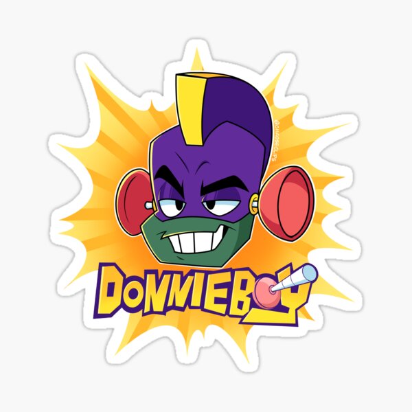"DonnieBoy" Sticker for Sale by ChaosEclips | Redbubble