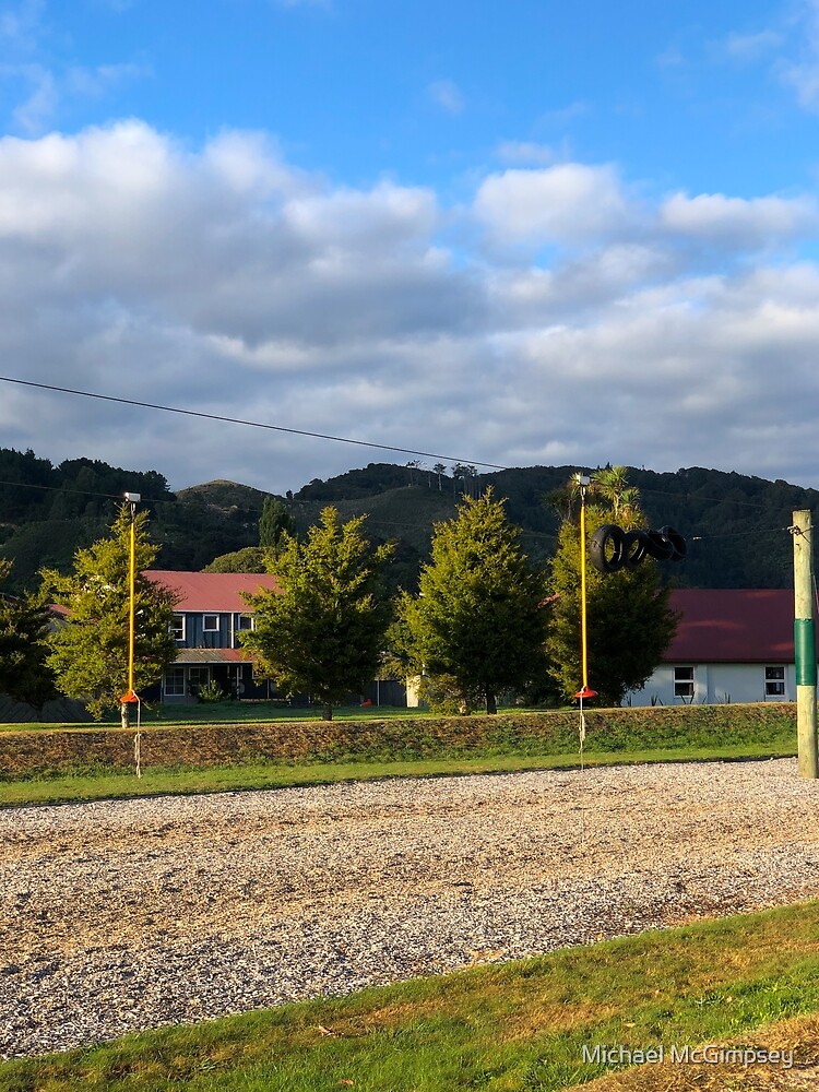 "Flying Fox Maidstone Park Upper Hutt" Poster for Sale by ...