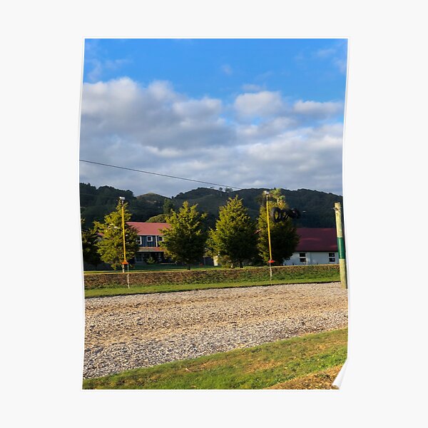 "Flying Fox Maidstone Park Upper Hutt" Poster for Sale by ...