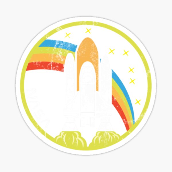 "NASA , rocket" Sticker for Sale by VegatoNunez | Redbubble