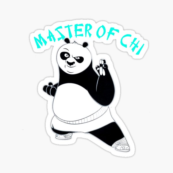 " Master of chi" Sticker for Sale by Toothless-3377 | Redbubble