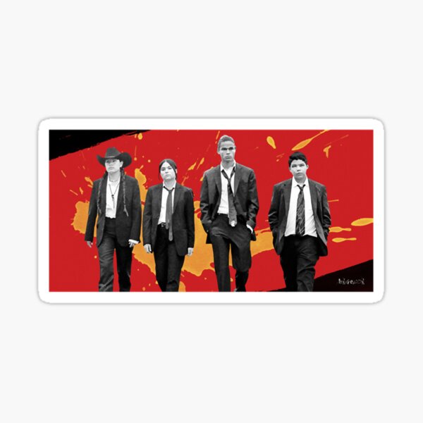 "Reservation Dogs " Sticker for Sale by RayoPevah1 | Redbubble