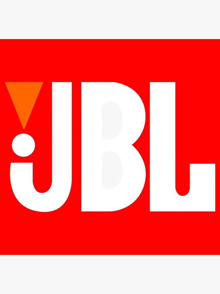 "JBL back logo" Sticker for Sale by kancadeweke | Redbubble