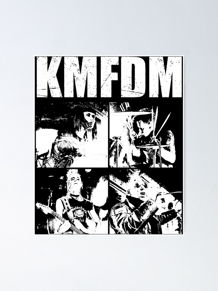 "Men Women KMFDM " Poster for Sale by BrigitePfeifer | Redbubble