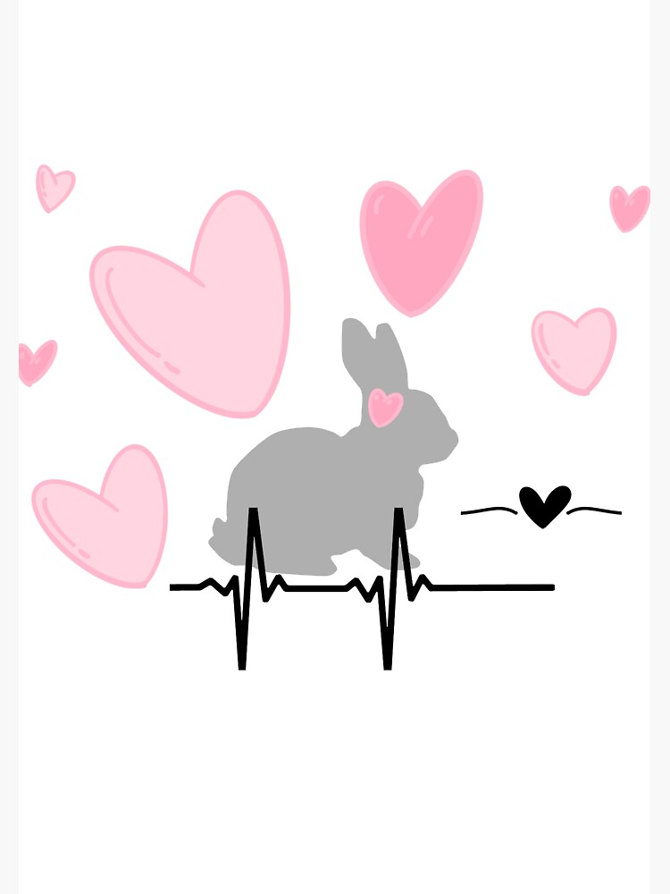 "pulse rabbit" Sticker for Sale by MJYG | Redbubble