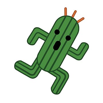 "Cactuar " Acrylic Block for Sale by snitts | Redbubble
