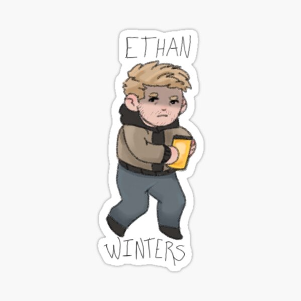 "Scrungly Ethan" Sticker for Sale by bumburger | Redbubble