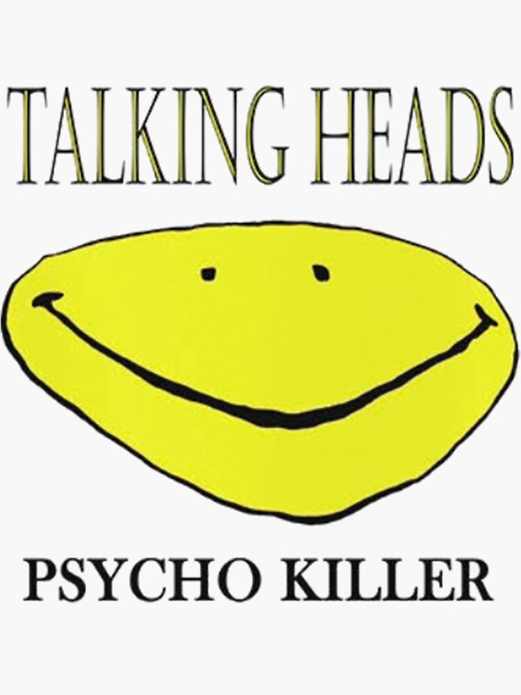 "Heads Psycho Killer Heads Graphic Gift Men" Sticker for Sale by ...