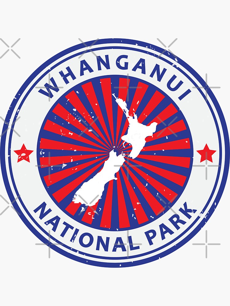 "Whanganui National Park New Zealand Country Symbol" Sticker for Sale ...